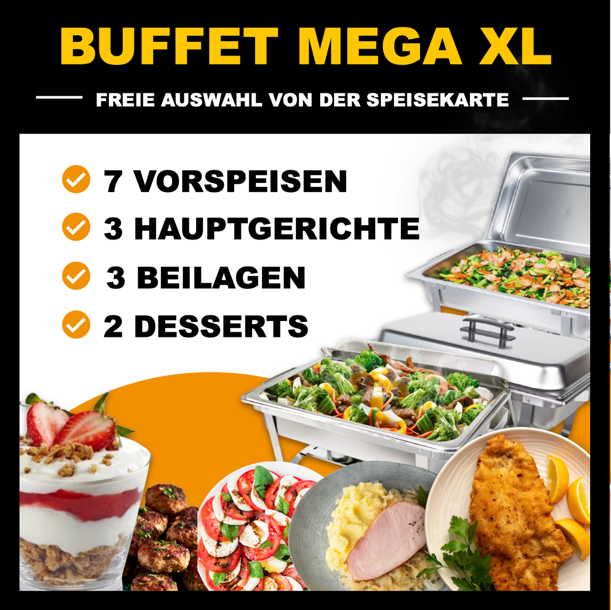 Buffet "MEGA XL" – Sonvida Catering
